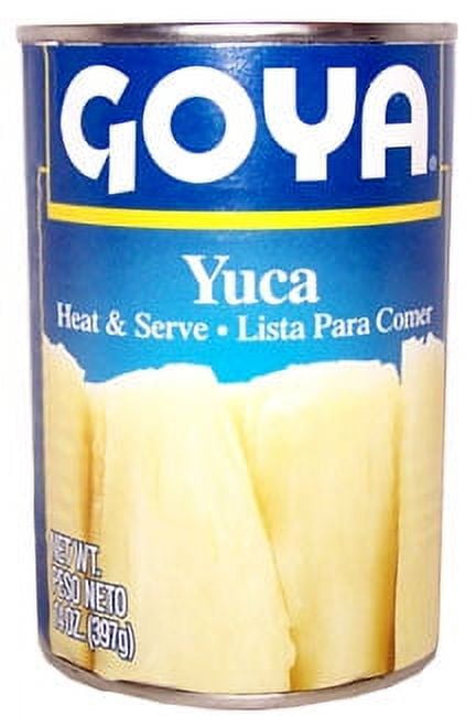 Goya - Cassava Yuca - 14 oz Tin Can - Walmart.com