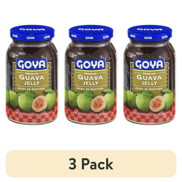 (3 pack) Goya Guava Jelly, 17.0 OZ - Walmart.com