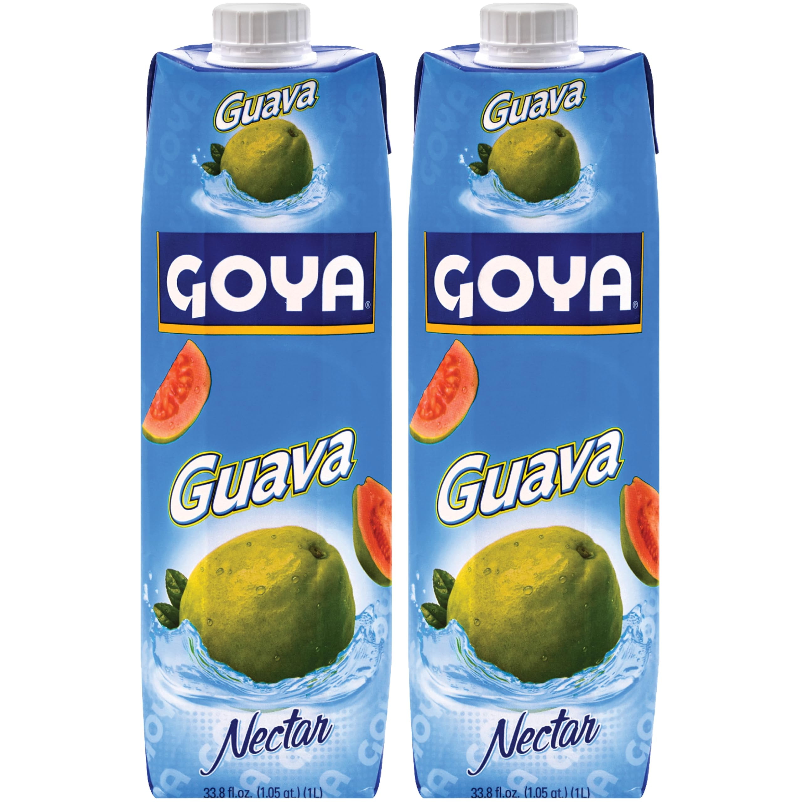 Goya Guava Nectar, 33.8 Ounce (Pack of 2) - Walmart.com