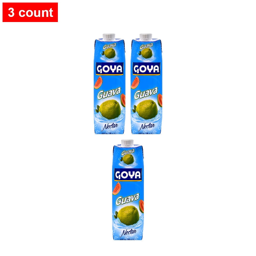 Goya Guava Nectar 33.8 fl oz - 3 count - Walmart.com