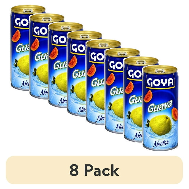 (8 pack) Goya Guava Nectar, 9.6 fl oz - Walmart.com