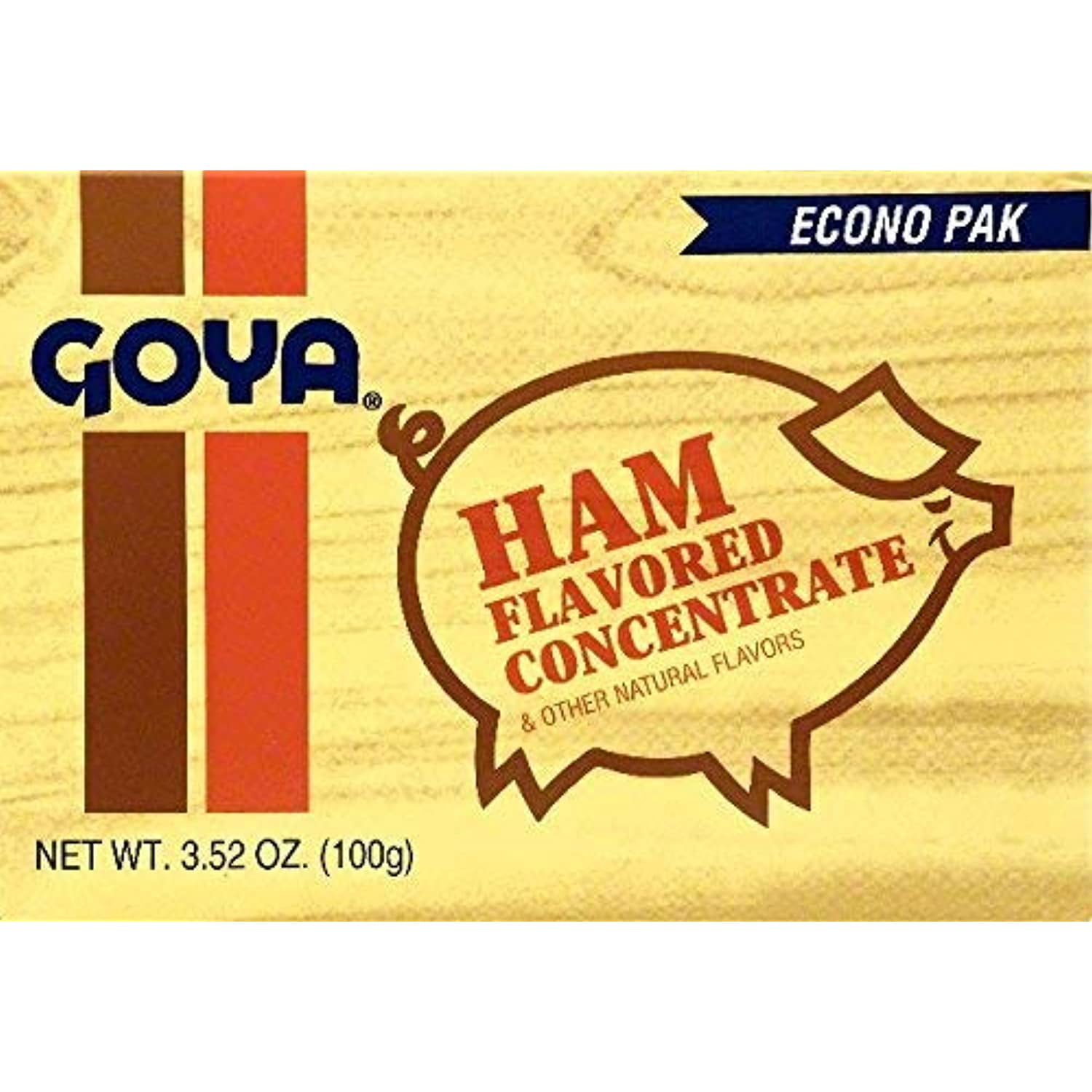 Goya Ham Flavor Concentrate, 20-Count 3.52-Ounce Packets (Pack Of 6 ...