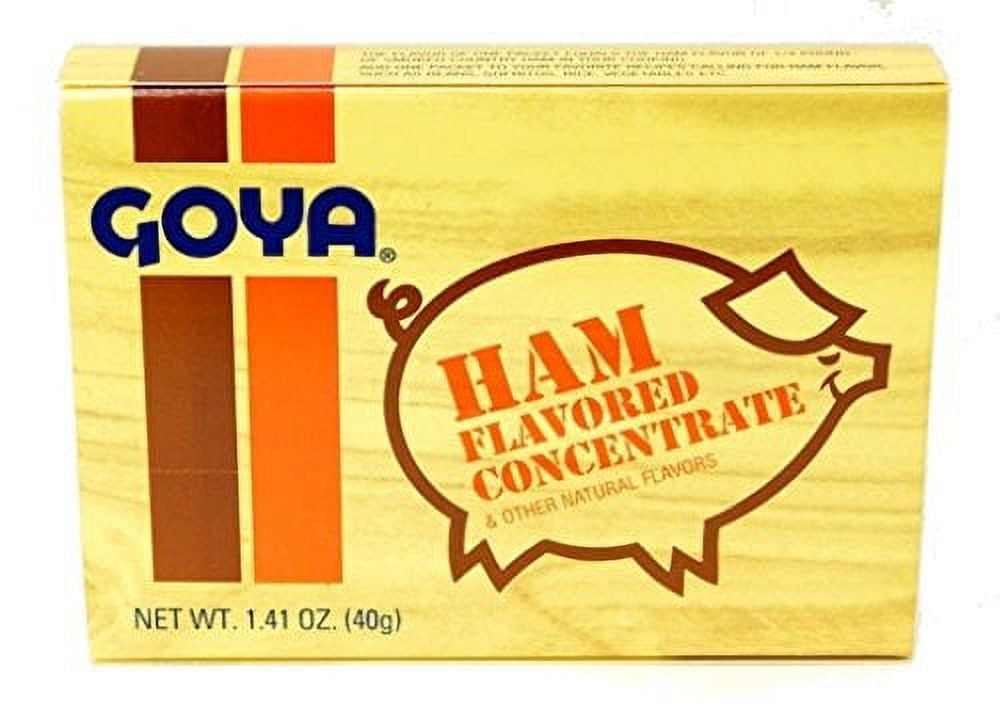 GOYA Ham Flavored Concentrate, 1.41 oz Pack, Smoky Seasoning for Soups ...