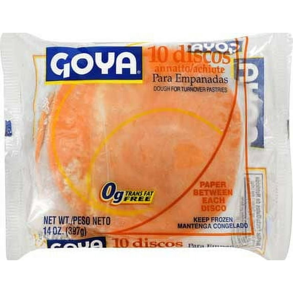 Goya Large Color Discos Empanadas Pastry Dough, 14 Ounce - 24 per case ...
