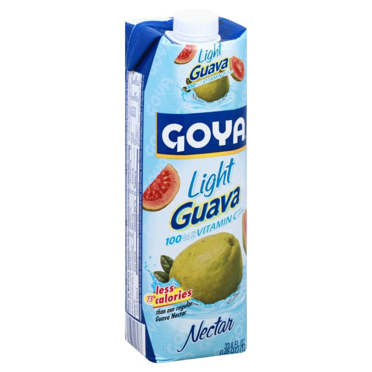Goya Light Guava Nectar 33.8 oz | Goya Light Guayaba Nectar 33.8 oz, 3 ...