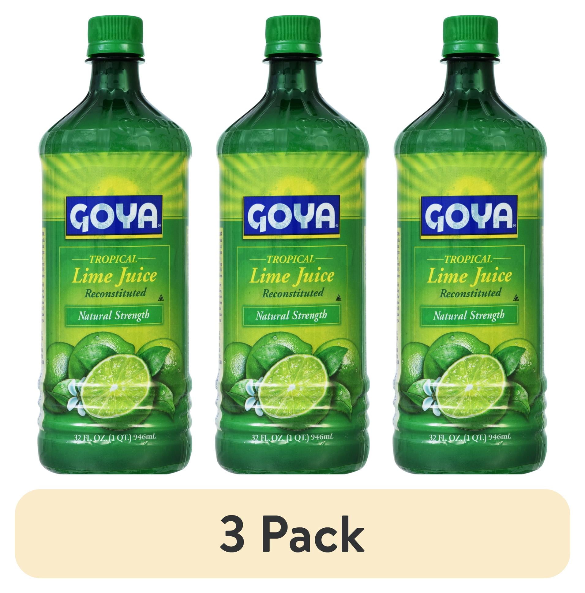 (3 pack) Goya Lime Juice 32 Fl. Oz. - Walmart.com