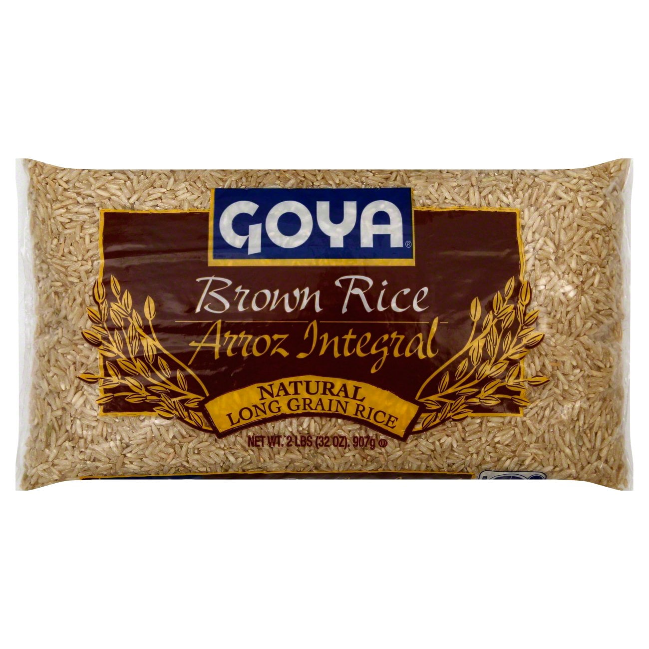 Goya Long Grain Brown Rice - 32 oz Packaging May Vary - Walmart.com