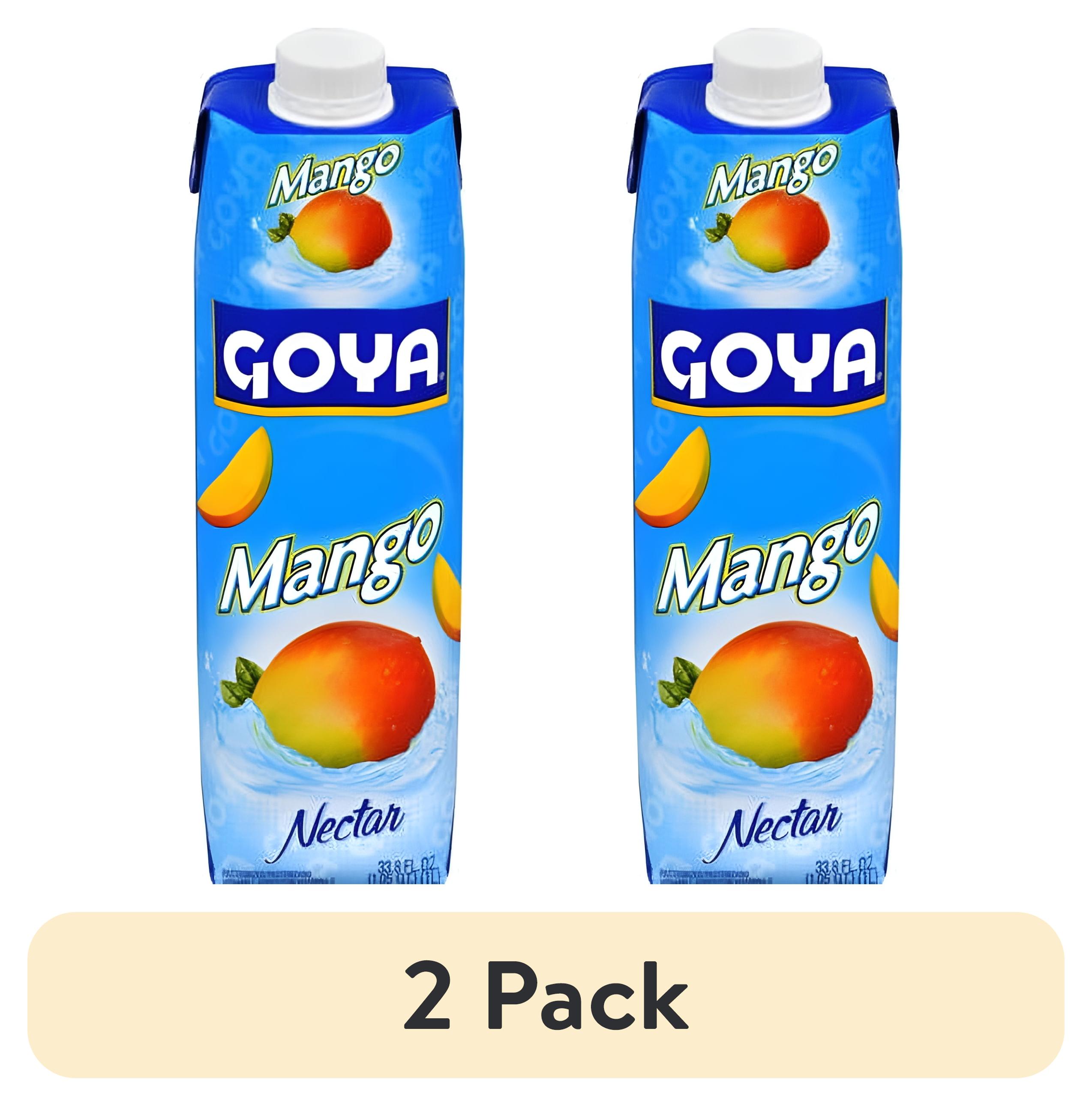 (2 pack) Goya Mango Nectar, 33.8 fl oz - Walmart.com
