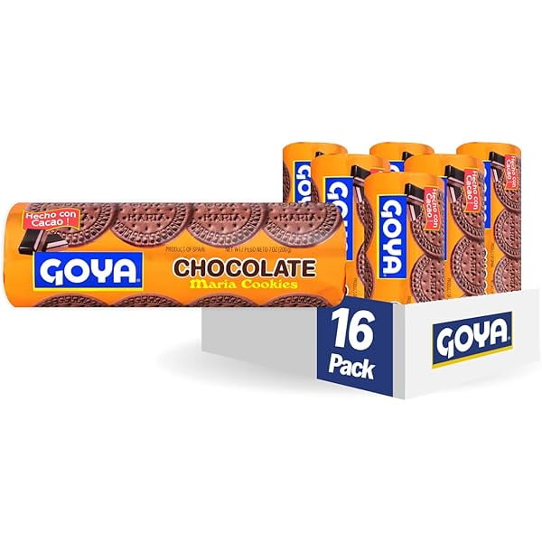 Goya Maria CHOCOLATE Cookies • 16 BIG Packs • 7 oz EACH (200 g) • Total ...