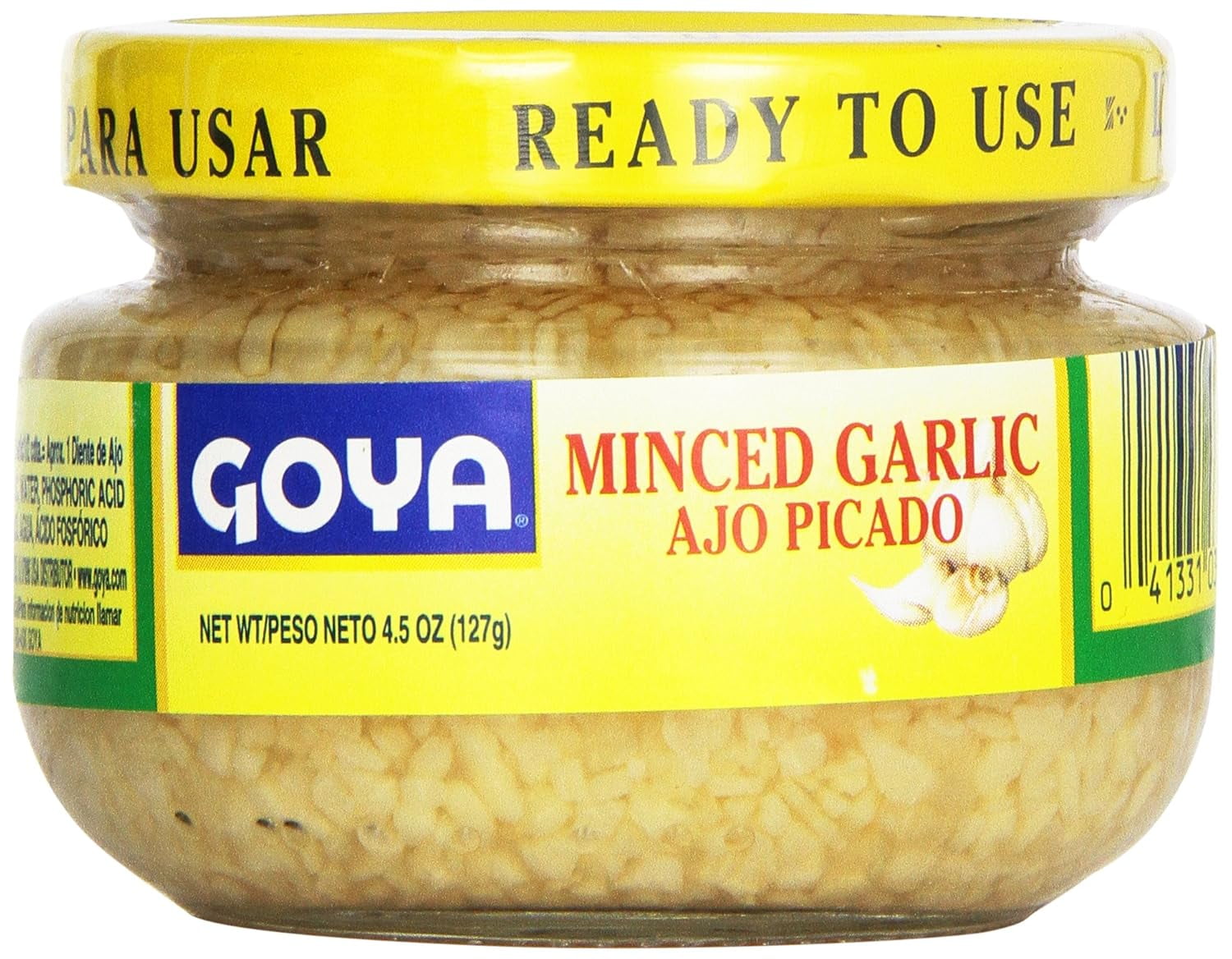 Goya Minced Garlic, 4.25 oz - Walmart.com