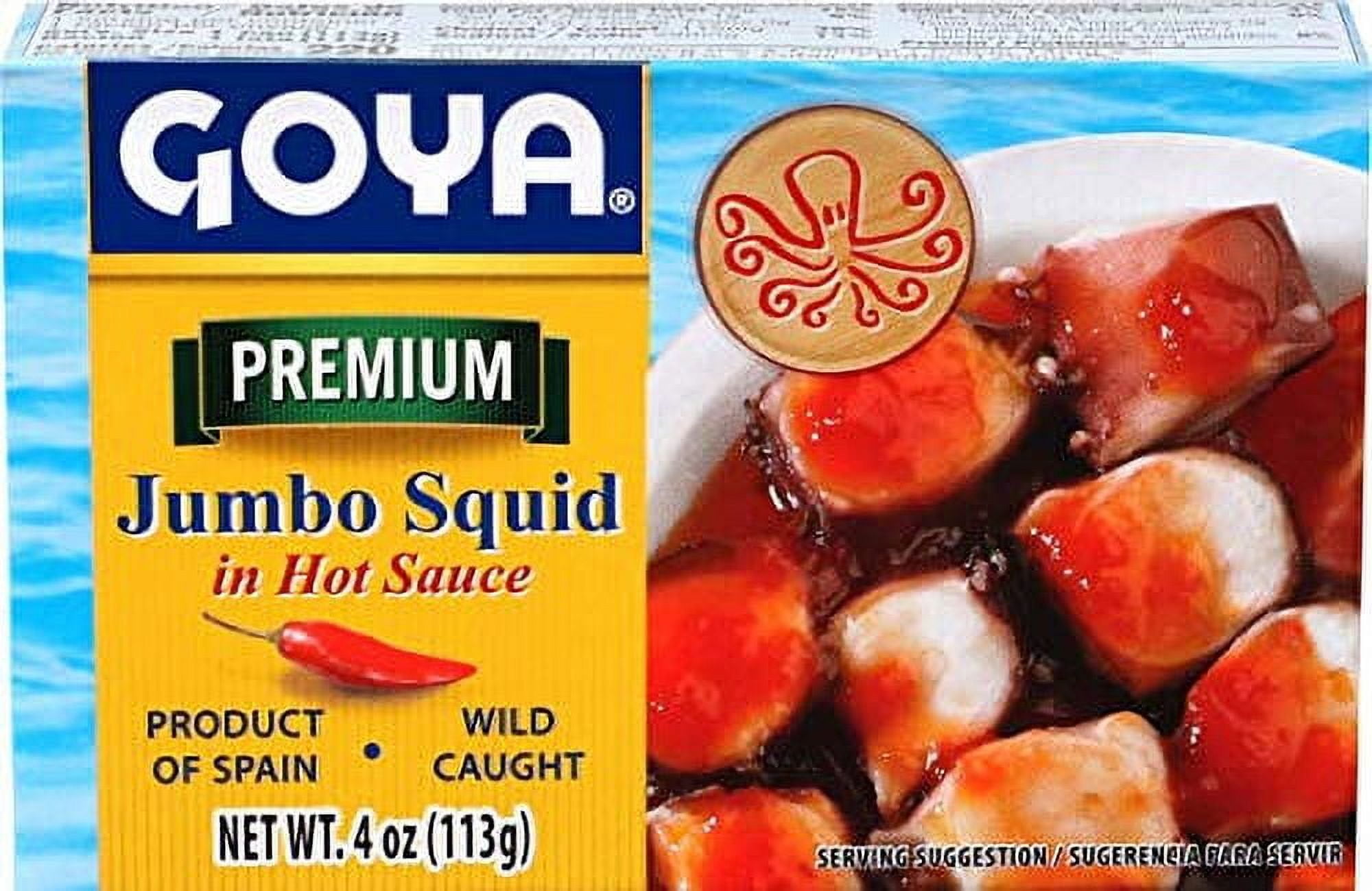 Goya Octopus in Hot Sauce, Pulpo, 4 oz - Walmart.com