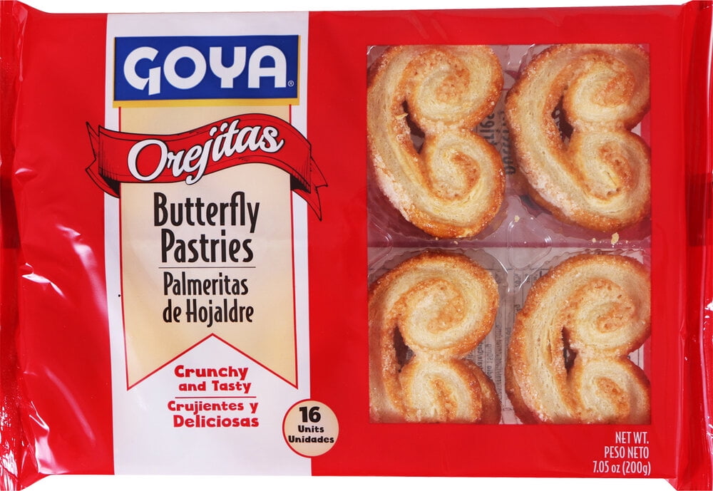 Goya Orejitas Butterfly Pastries 7.05 Oz - Walmart.com