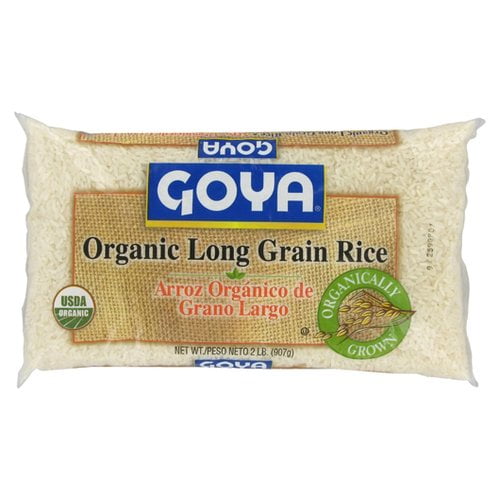 Goya Organic Long Grain Rice, 2 lbs - Walmart.com