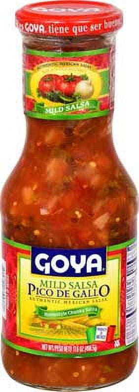 Goya Pico De Gallo Style Salsa, 17.6 oz - Case of 12 - Walmart.com