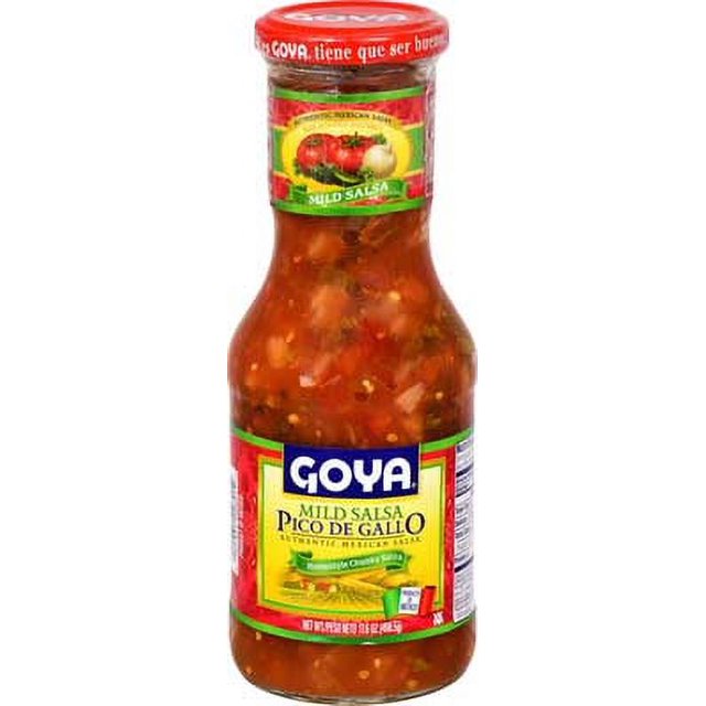 Goya Pico De Gallo Style Salsa, 17.6 oz - Case of 12 - Walmart.com