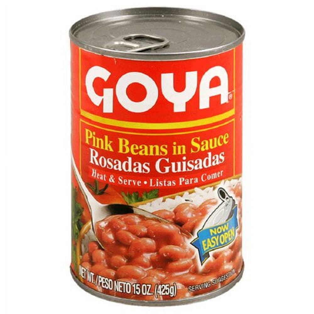 Goya Pink Beans in Sauce (Guisadas), 15-Ounce Units (Pack of 6 ...