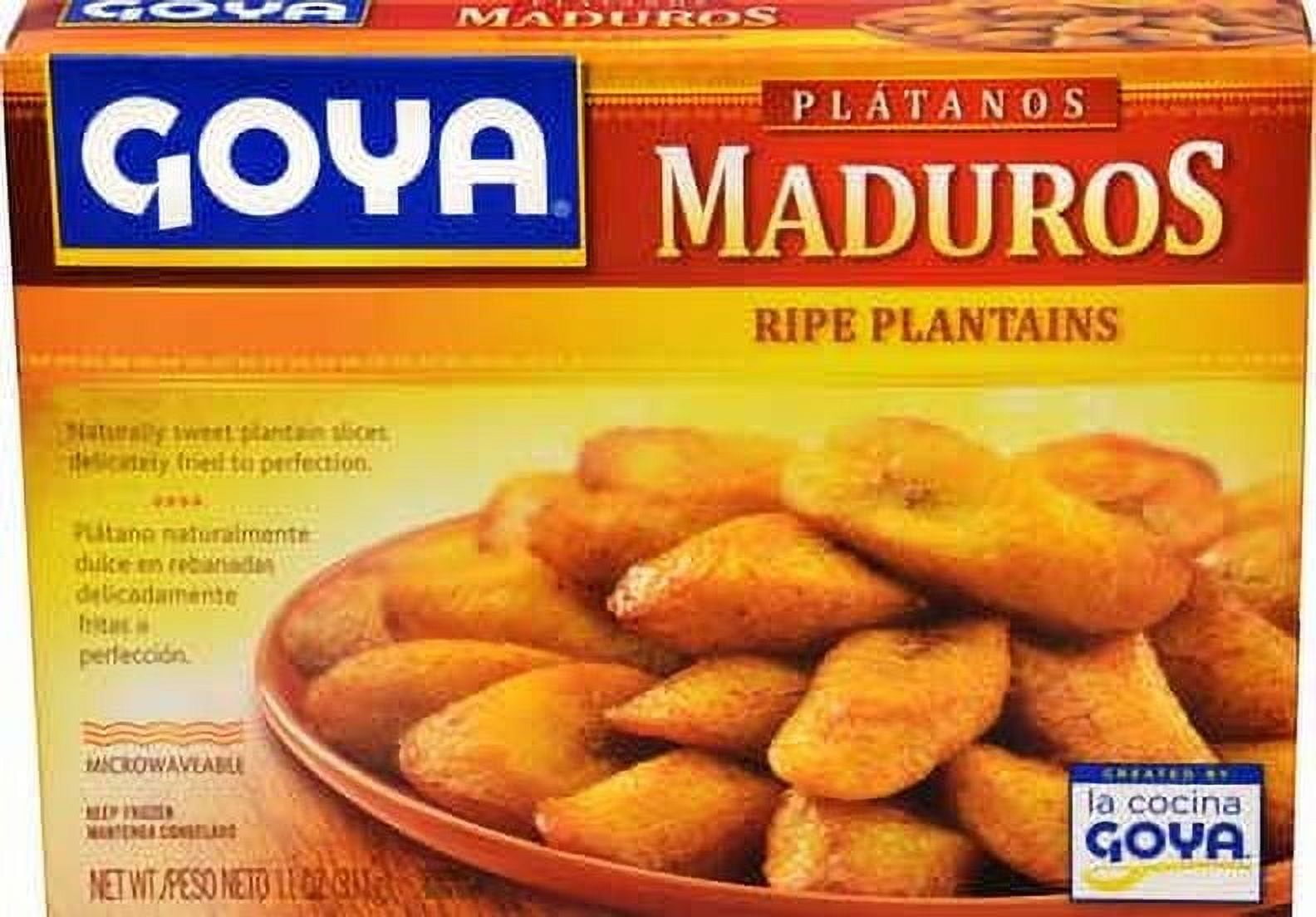 GOYA Platanos Maduros, Sweet Ripe Plantains, Frozen 11 Oz, Bulk 12 Per ...
