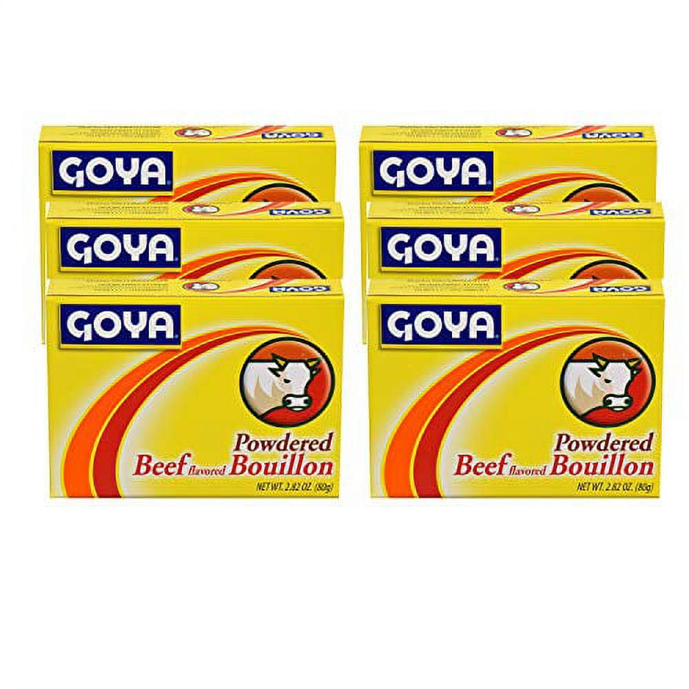 Goya Powdered Beef Bouillon (6 Pack, Total of 16.92oz) - Walmart.com