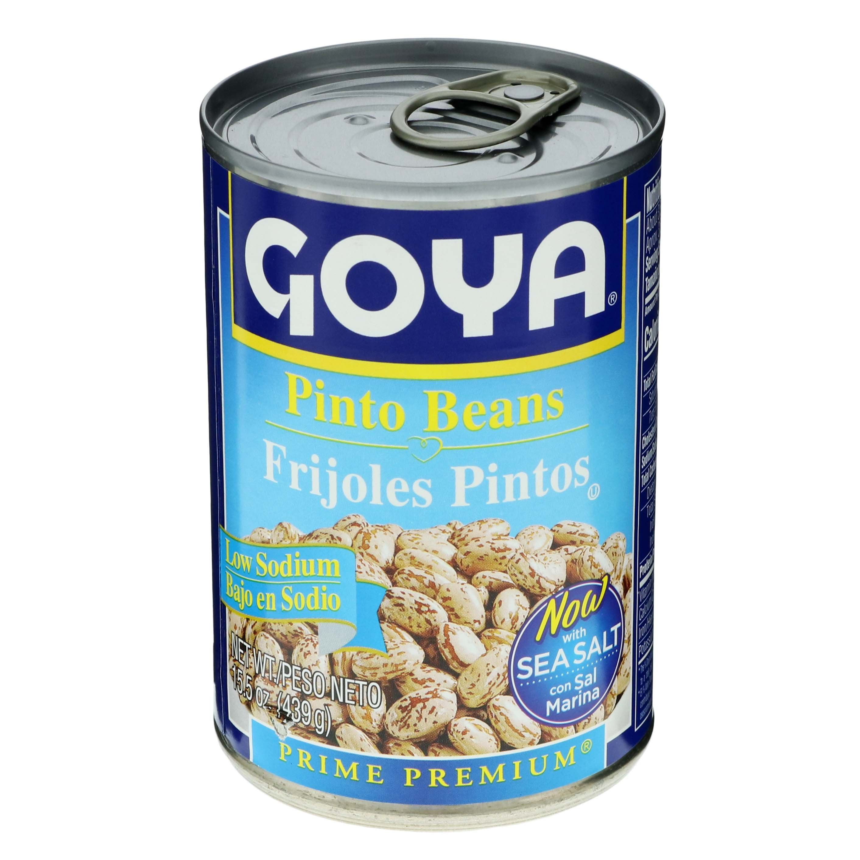Goya Prime Premium Low Sodium Pinto Beans - 15.5 oz - Walmart.com