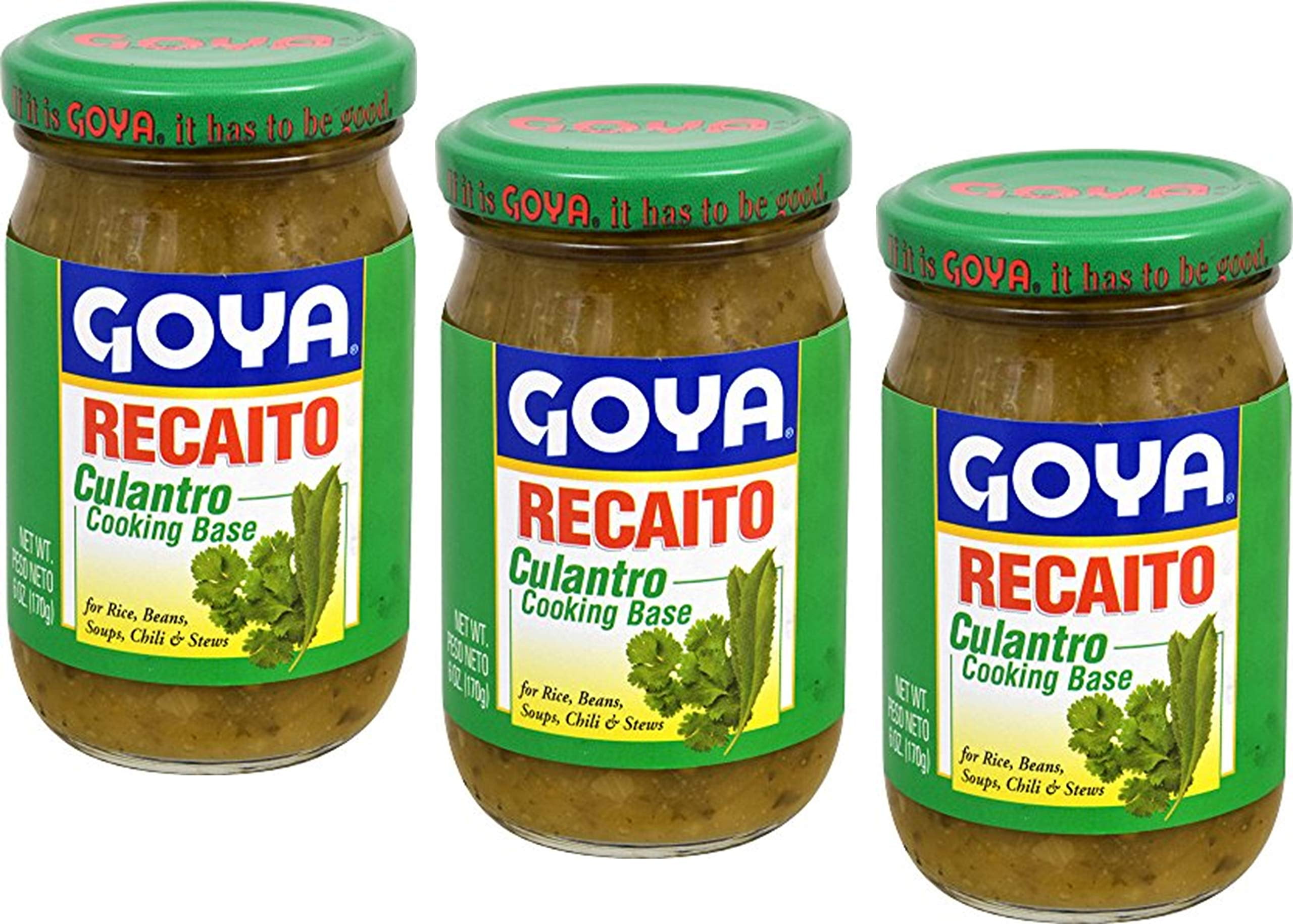 Goya Recaito Cilantro Culantro CCF19 Cooking Base 6 oz (Pack of 3 ...