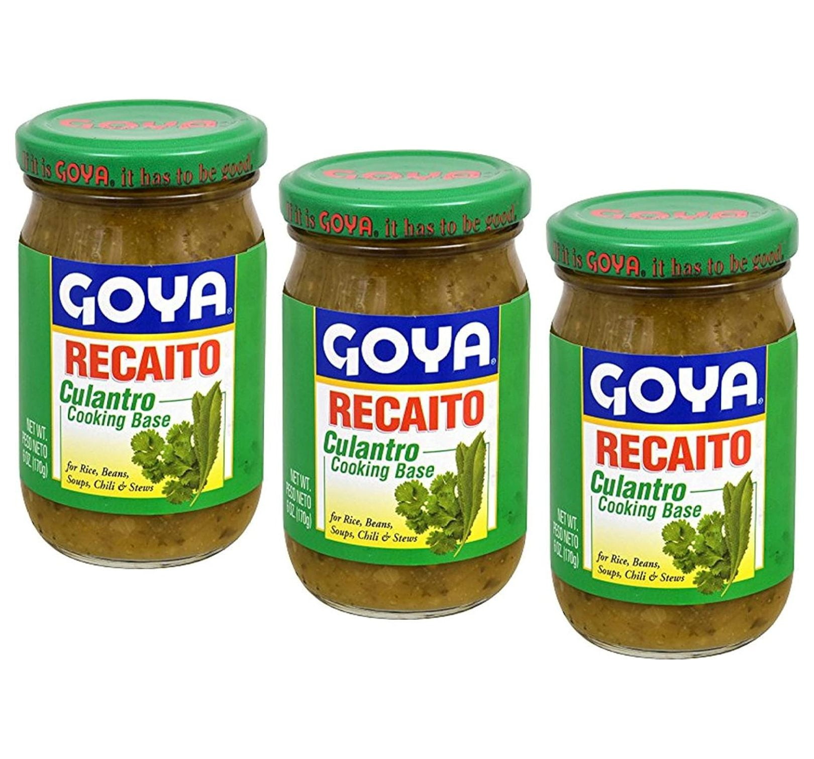 Goya Recaito Cilantro Culantro Cooking Base 6 oz (Pack of 3) - Walmart.com