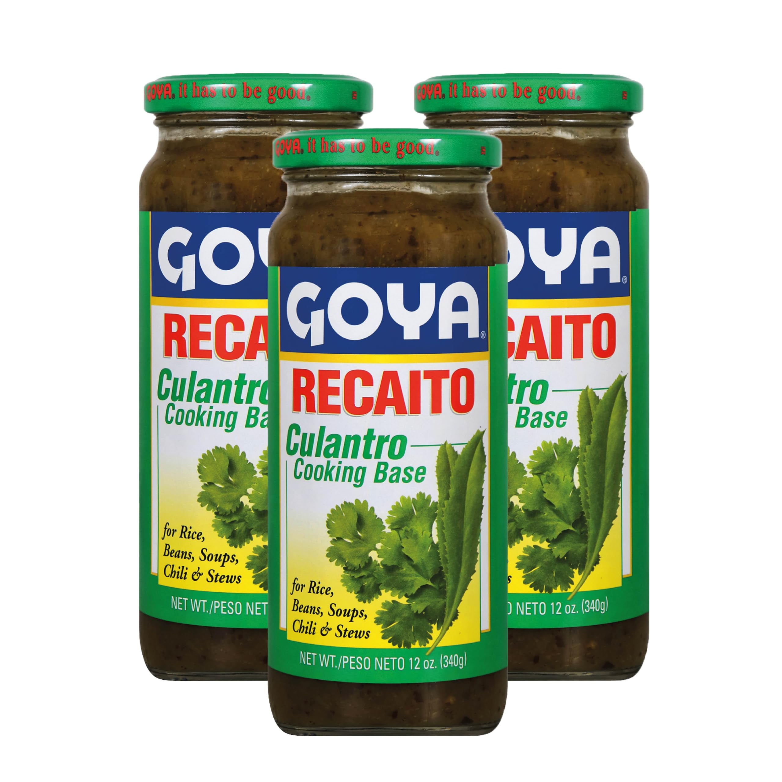 Goya Recaito Culantro Base Cooking 12 Ounces (Pack of 3) - Walmart.com