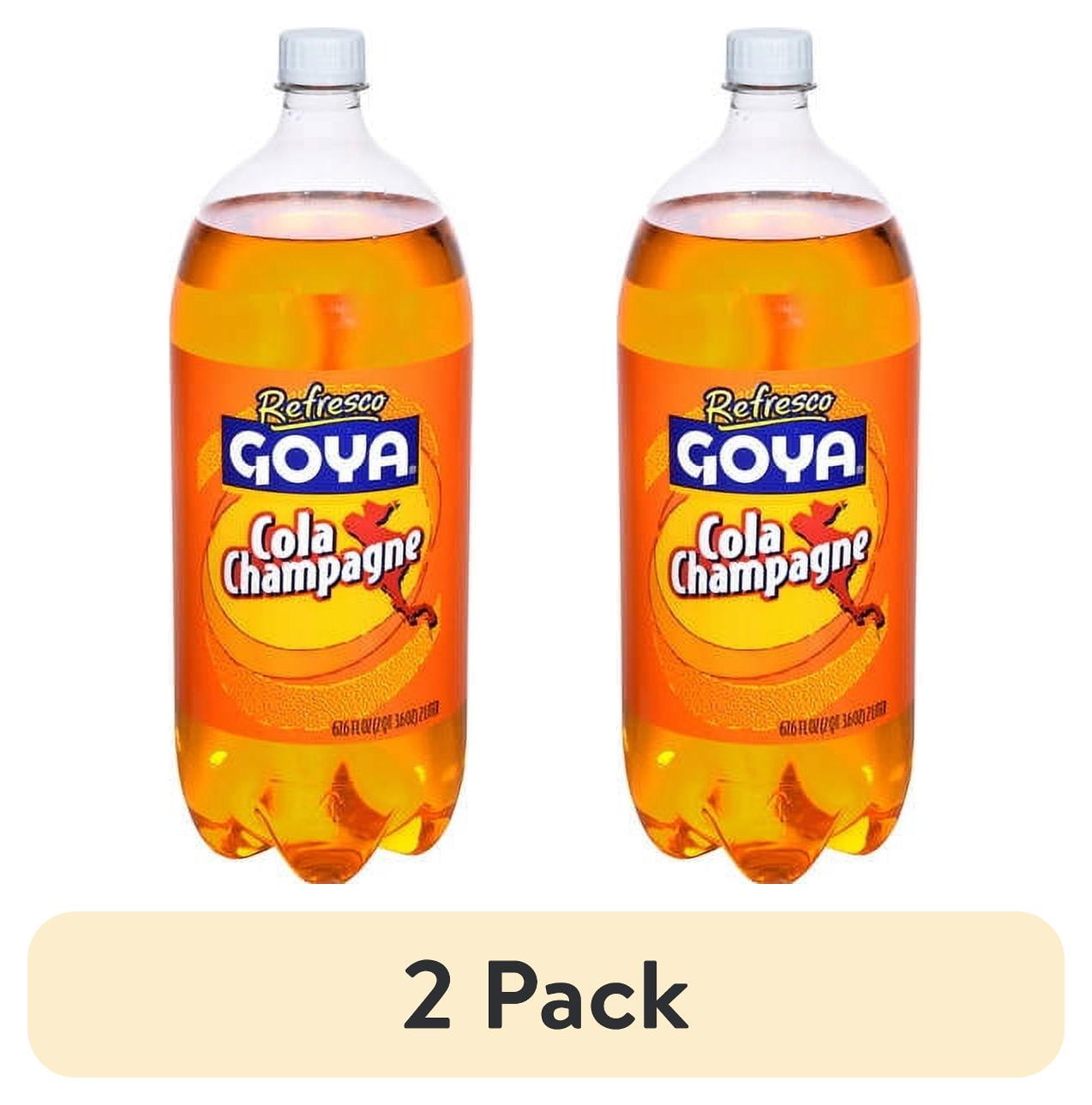 (2 pack) Goya Refresco Cola Champagne, 67.6 fl oz - Walmart.com