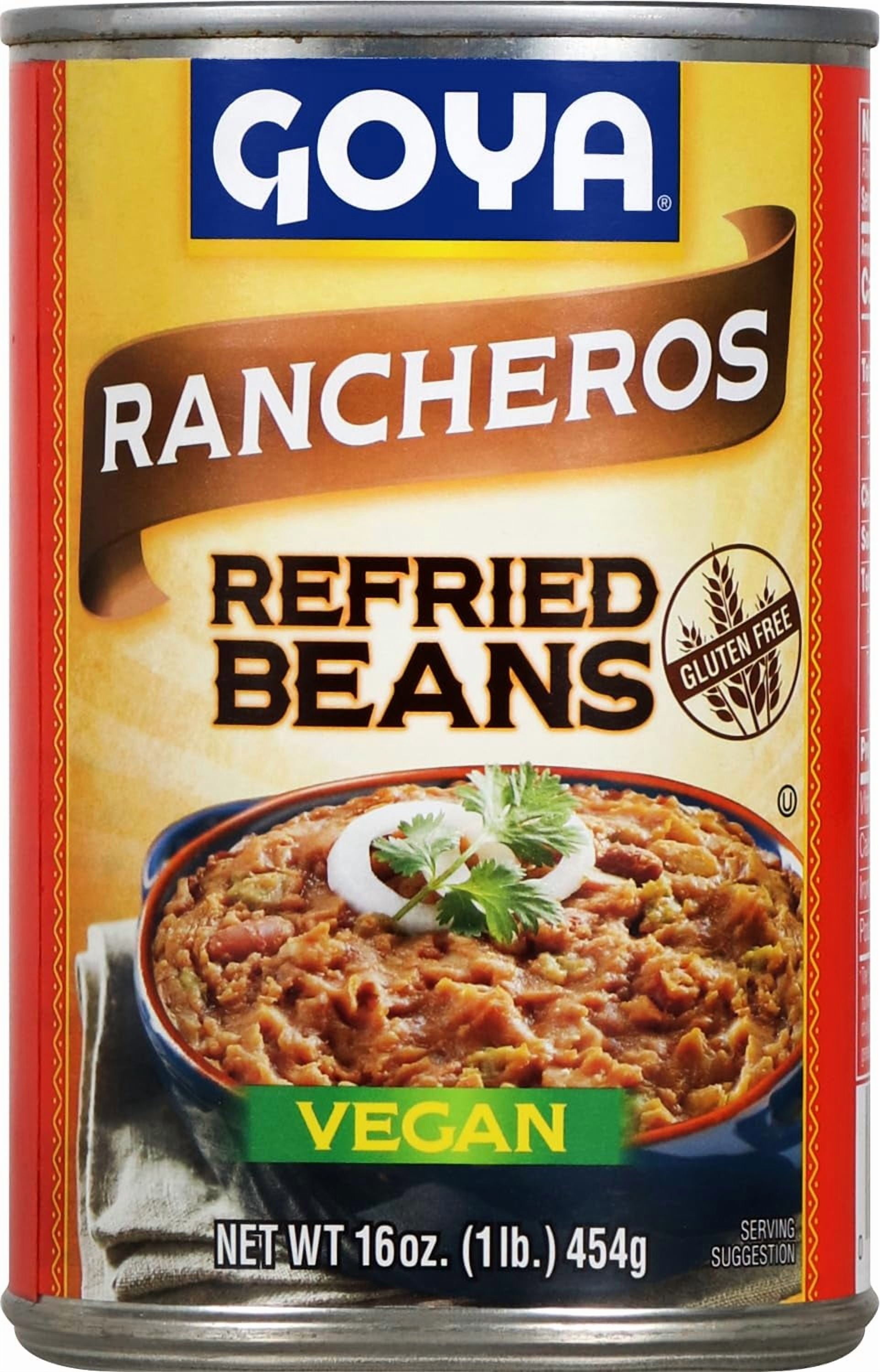 Goya Refried Pinto Beans Rancheros, 16 oz (3 Pack) - Walmart.com
