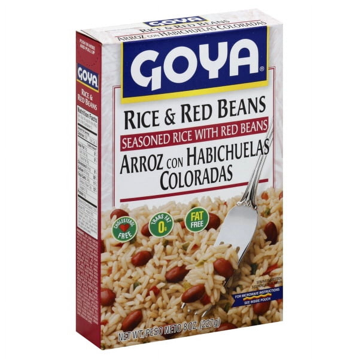 Goya Rice & Red Beans, 8 oz - Walmart.com