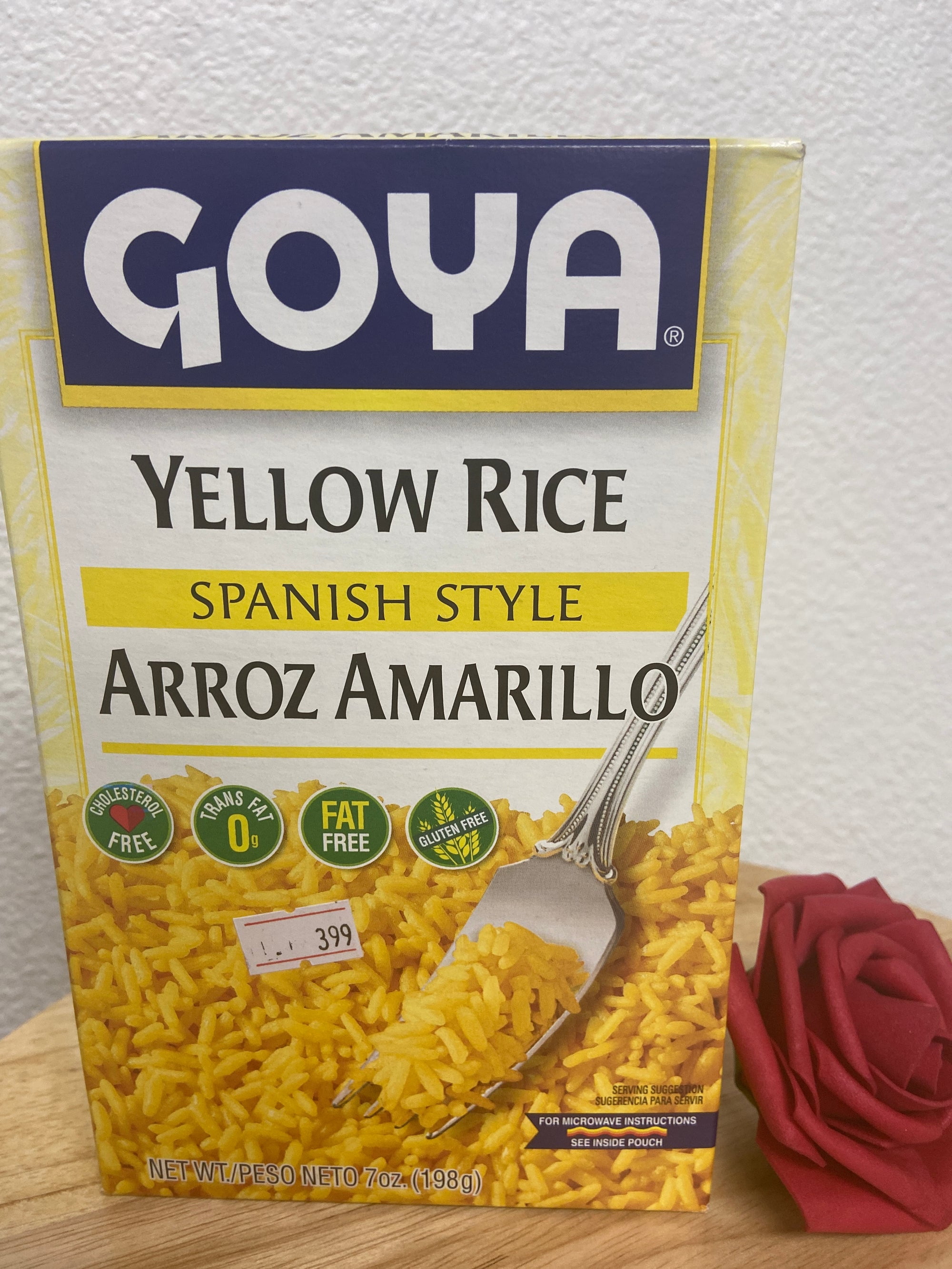 Goya Rice Yellow rice Spanish style Goya - Walmart.com