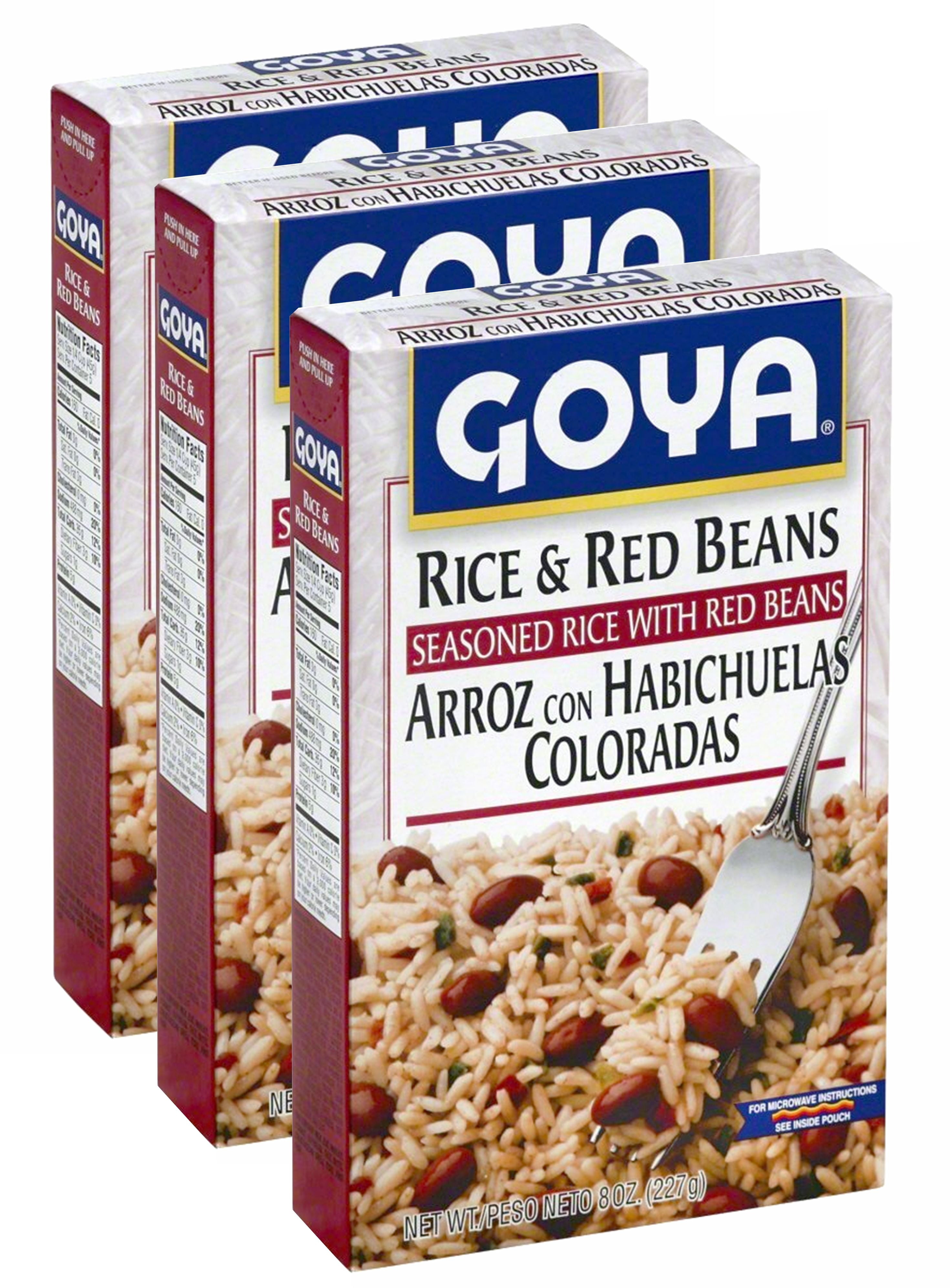 Goya - Rice & Red Beans Central American Style Gallo Pinto - 7oz. - 3 ...