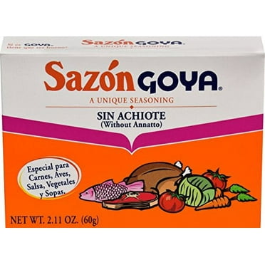 Goya Sazon Con Azafran Seasoning Packets, 3.52 Oz - Walmart.com