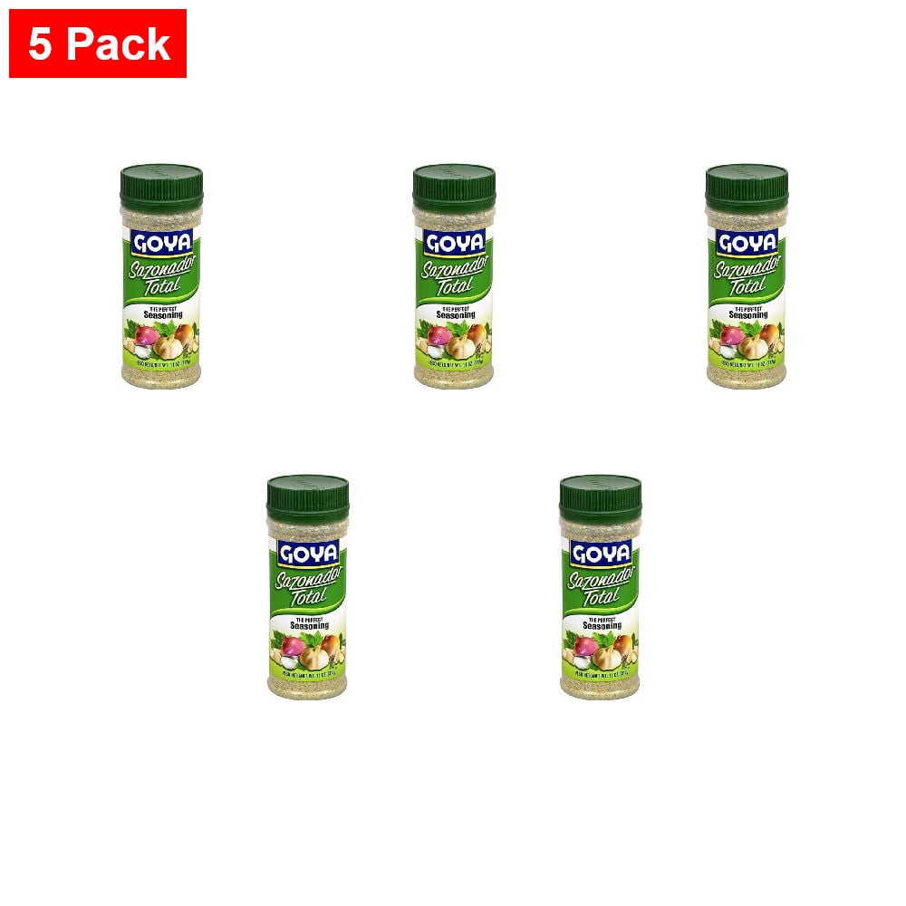 Goya Sazonador Total Seasoning 11 oz - 5 Pack - Walmart.com