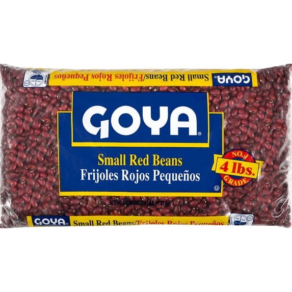 Goya Small Red Beans, 4 Lb Packaging May Vary - Walmart.com