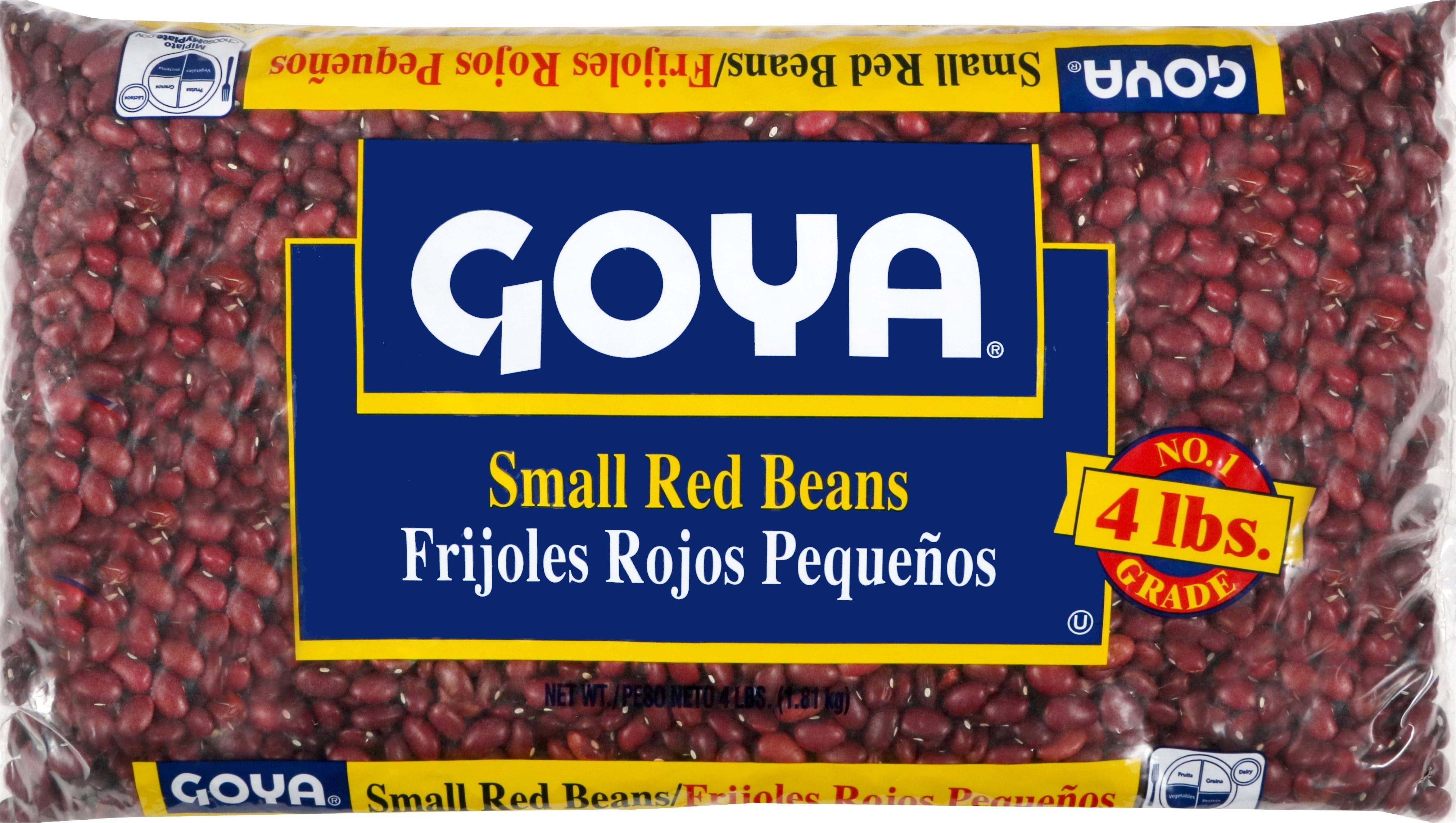 Goya Small Red Beans 4 Lb - Walmart.com