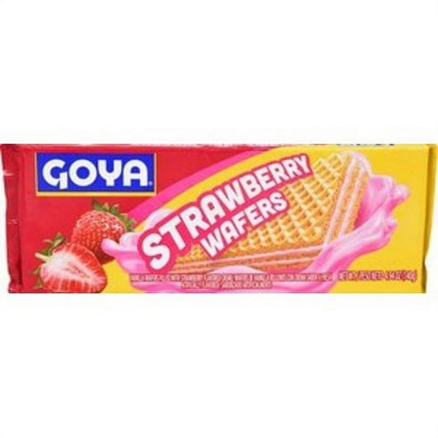 Goya Strawberry Wafers, 4.94oz, Pack of 1 - Walmart.com