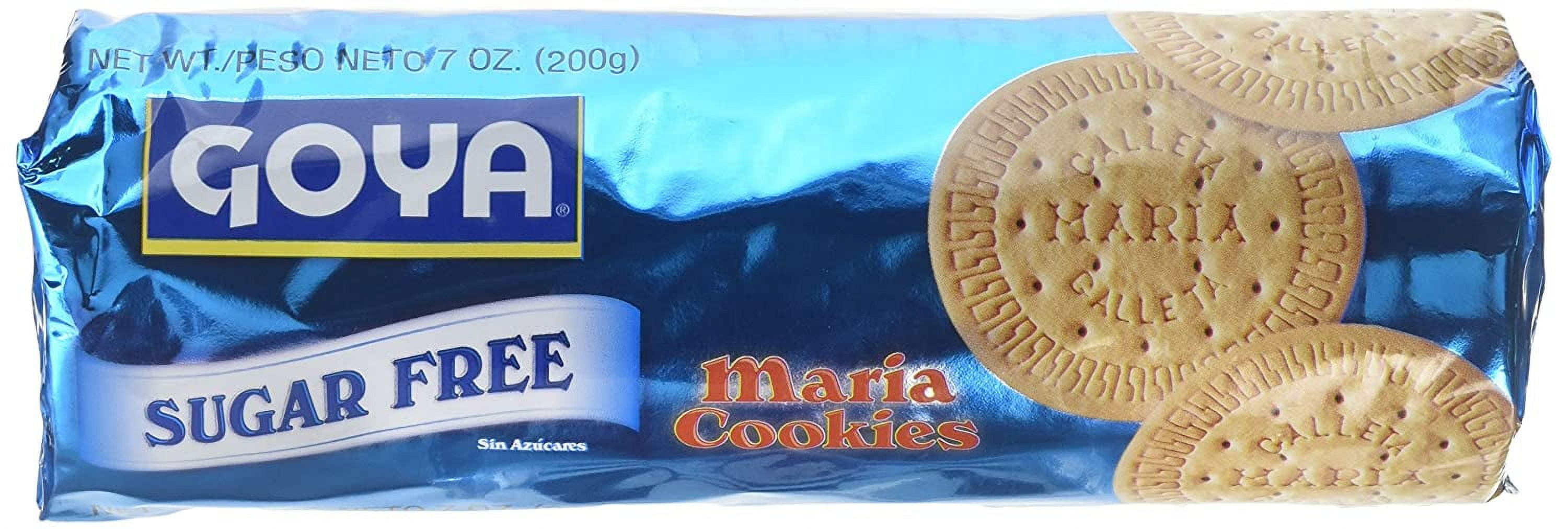 Goya, Sugar Free Maria Cookies, 200 Grams(gm) - Walmart.com