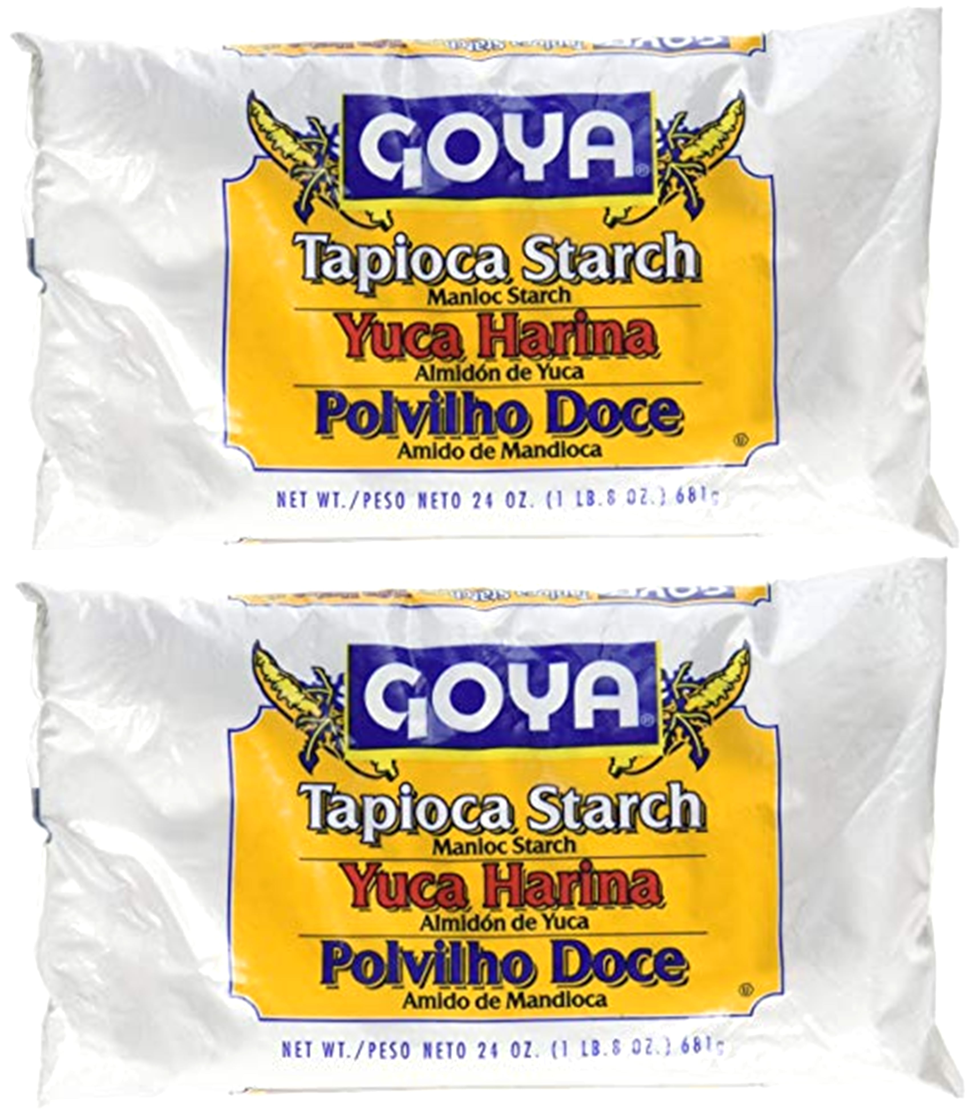 Goya - Tapioca Starch, Yuca Harina - 24oz. - 2 Pack - Walmart.com