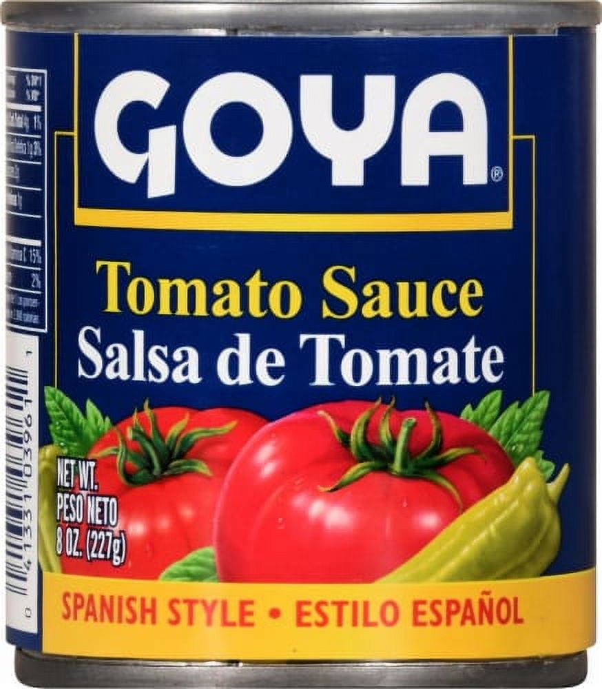 GOYA Tomato Sauce Salsa de Tomate, Spanish-Style, Savory Flavor ...