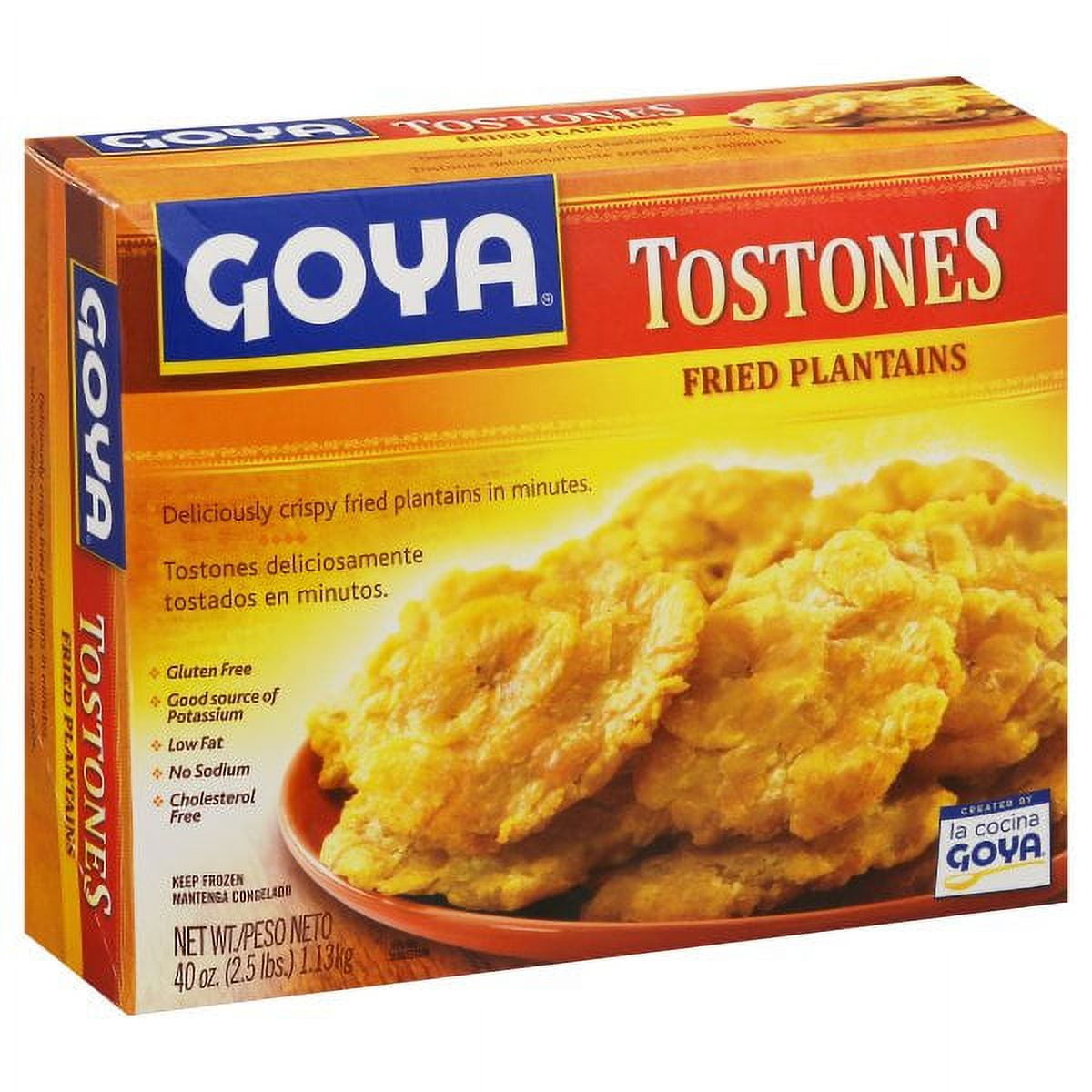 Goya Tostones Fried Plantains 40 Oz