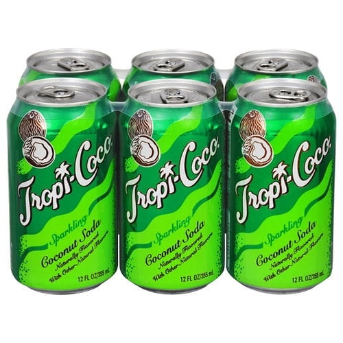 Goya Tropi-Coco Sparkling Coconut Soda, 6 Pack - 12 fl oz cans ...