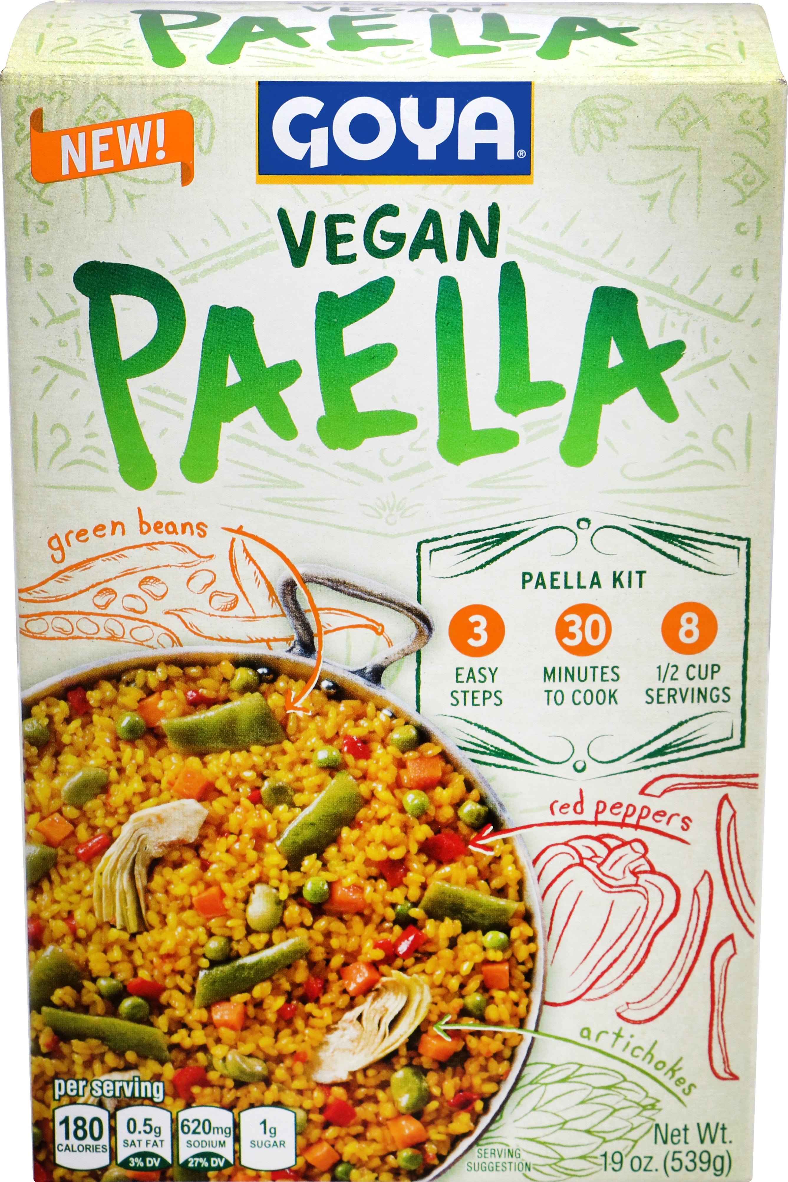 Goya Vegan Paella, 19 oz - Walmart.com