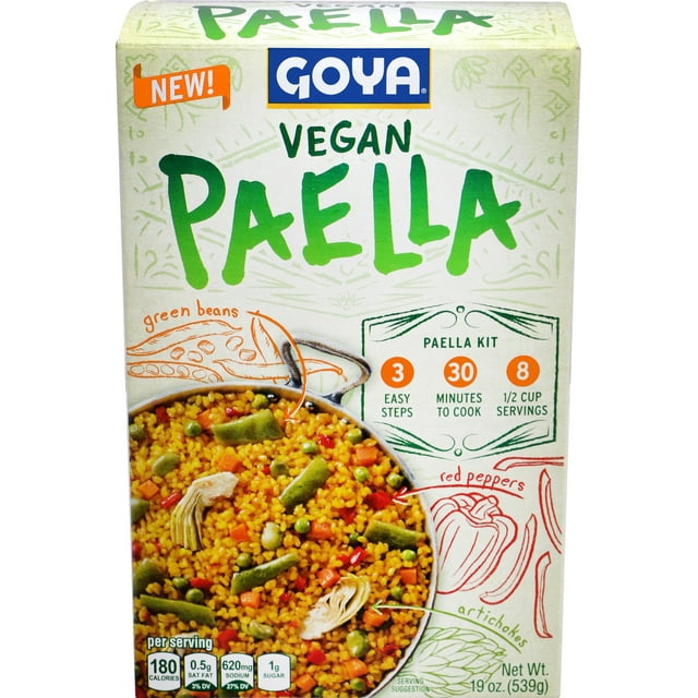 Goya Vegan Paella, 19 oz - Walmart.com