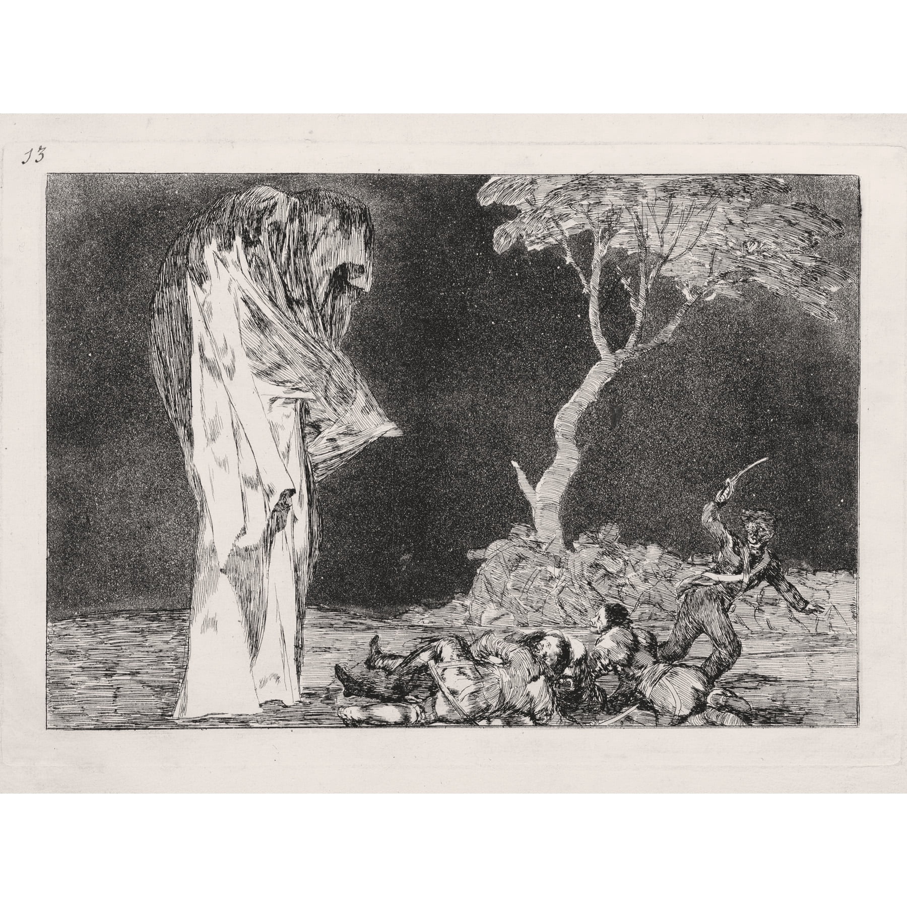 Goya Y Lucientes Francisco De Fearful Folly Extra Large Art Print Wall ...