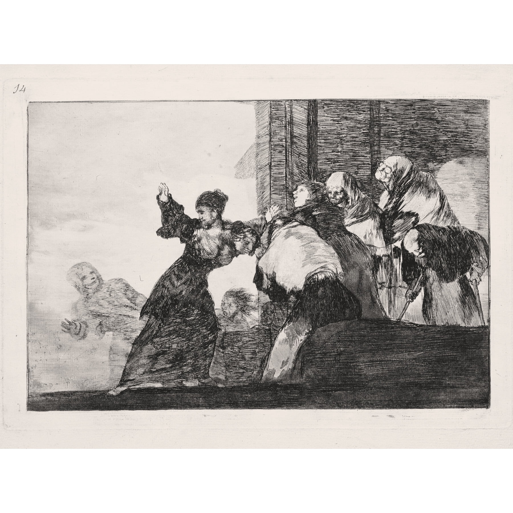 Goya Y Lucientes Francisco De Poor Folly Extra Large Art Print Wall ...