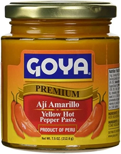 Goya Yellow Hot Pepper Paste 7.5 oz - Aji Amarillo - Walmart.com
