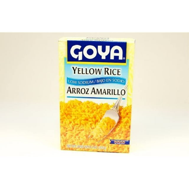 Goya Yellow Rice Low Sodium 7 Oz - Walmart.com
