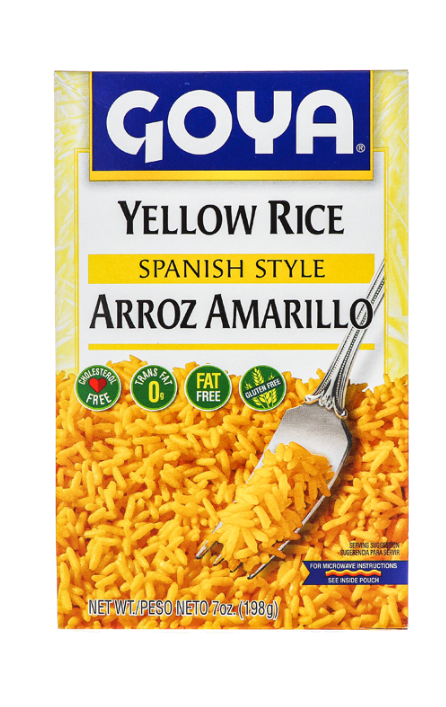 Goya Yellow Rice Mix, Spanish Style, 7 Ounce - Walmart.com