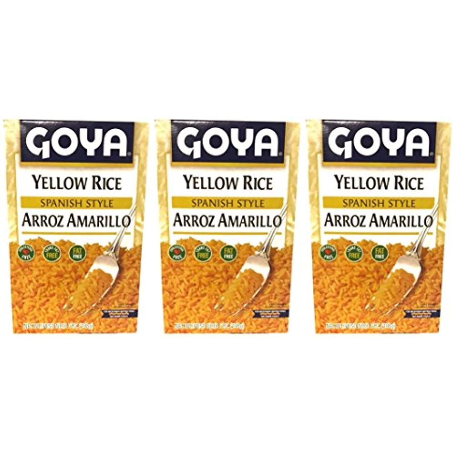 Goya Yellow Rice Spanish Style Fat Free 7Oz | Arroz Amarillo Sin ...