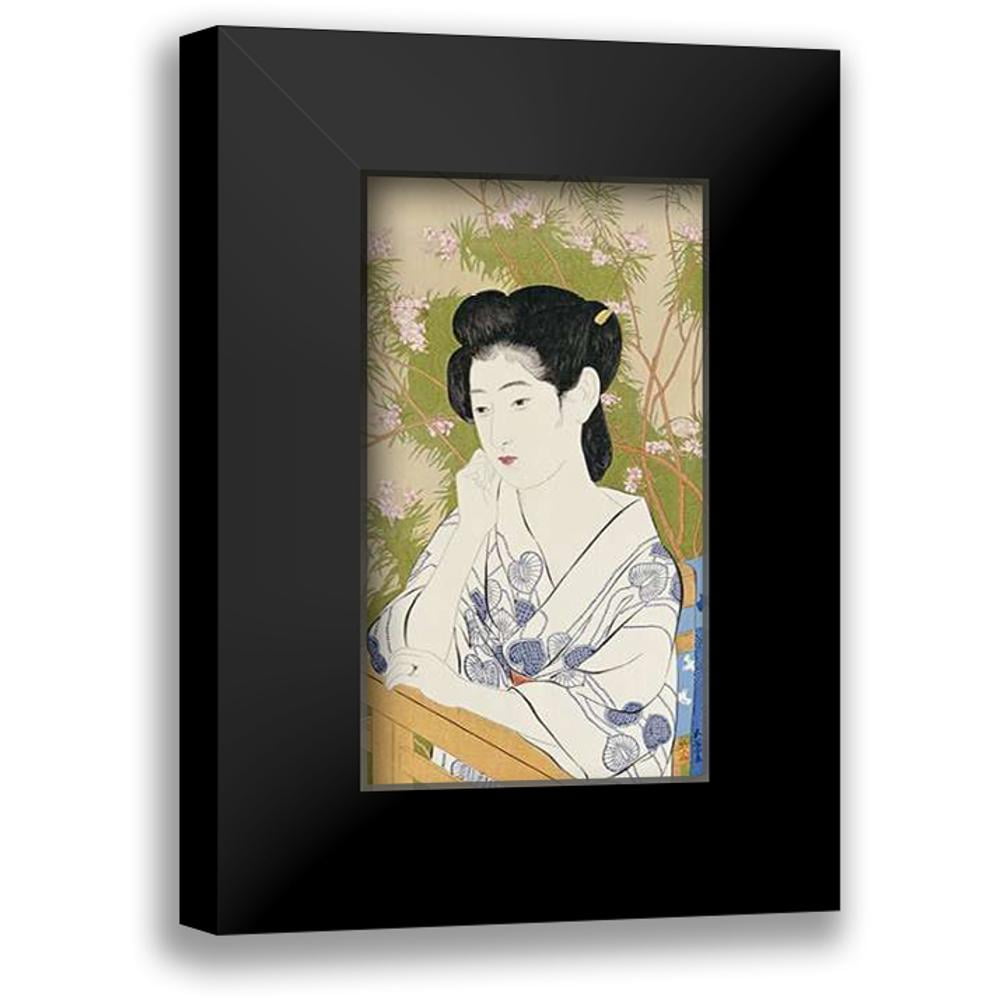 Goyo, Hashiguchi 10x14 Black Modern Framed Museum Art Print Titled - A ...